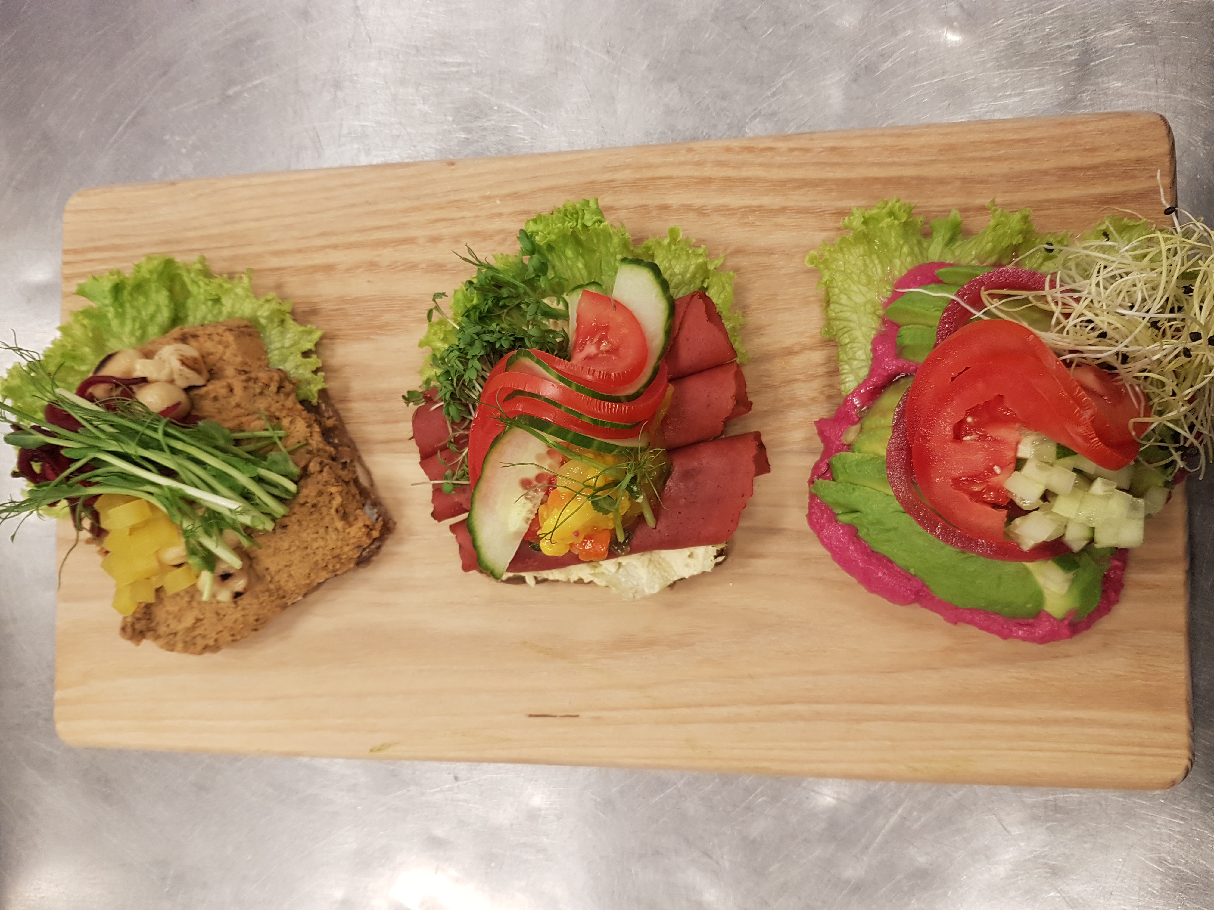 Vegetar smørrebrød | Kvickly Ry